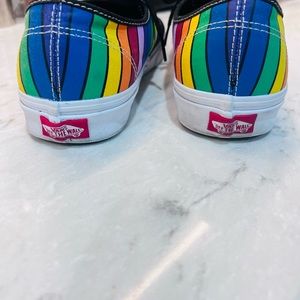 Vans | Shoes | Vans Authentic Rainbow Tennis Shoes Sneakers Skate Shoes ...
